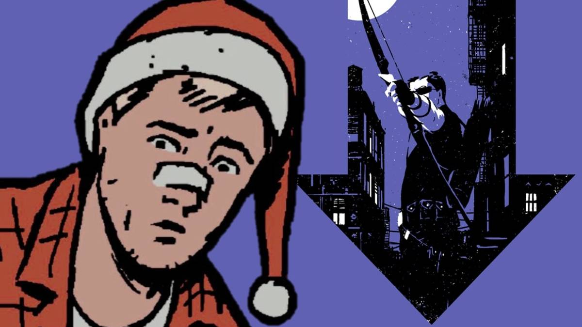 The Avengers' Hawkeye is in Marvel's Best Christmas Stories