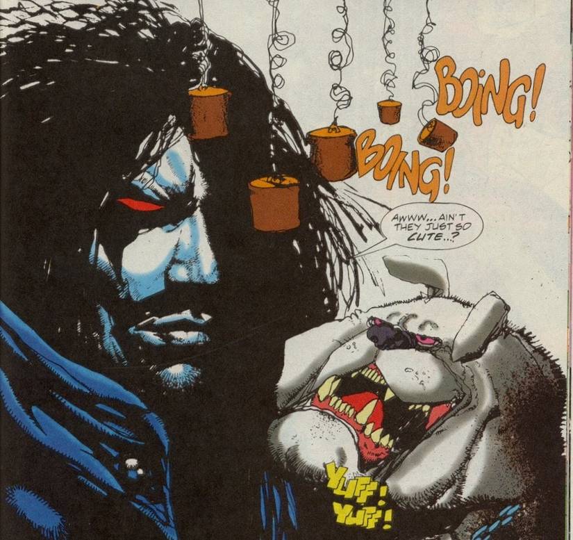DC's Lobo Fought Santa Claus in a Christmas Special