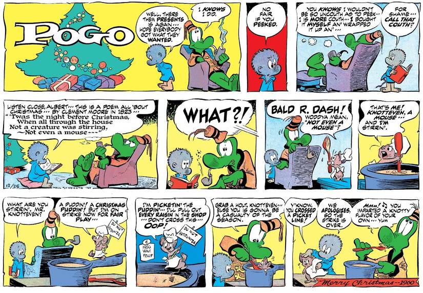 10 Funniest Comics from Walt Kelly's Pogo, Ranked