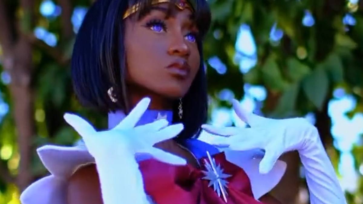 Sailor Saturn Cosplayer Captures the Pretty Guardian's Powerful Aura