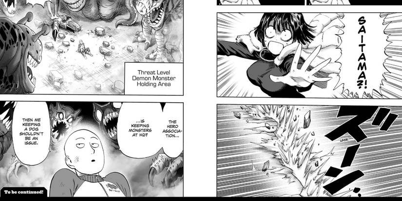 One-Punch Man Chapter 174: Saitama Finds a Convenient Excuse to Keep Pochi
