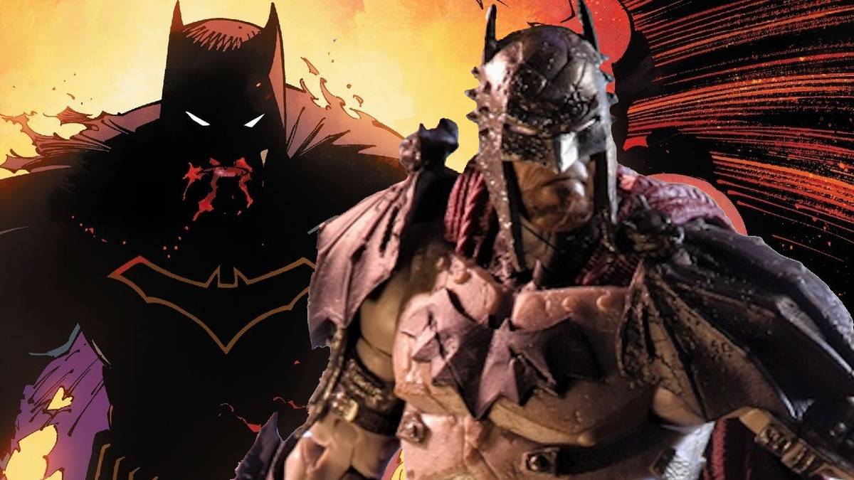 Batman's Brutal Gladiator Costume Gets Immortalized by McFarlane Toys