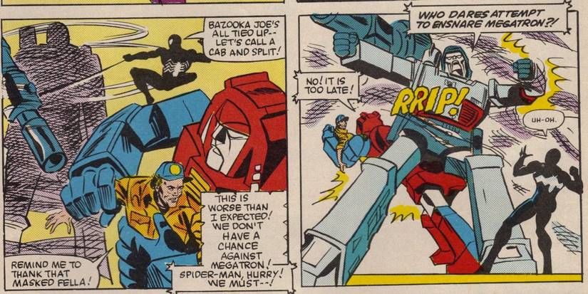 Spider-Man Once Crossed Over With the Transformers