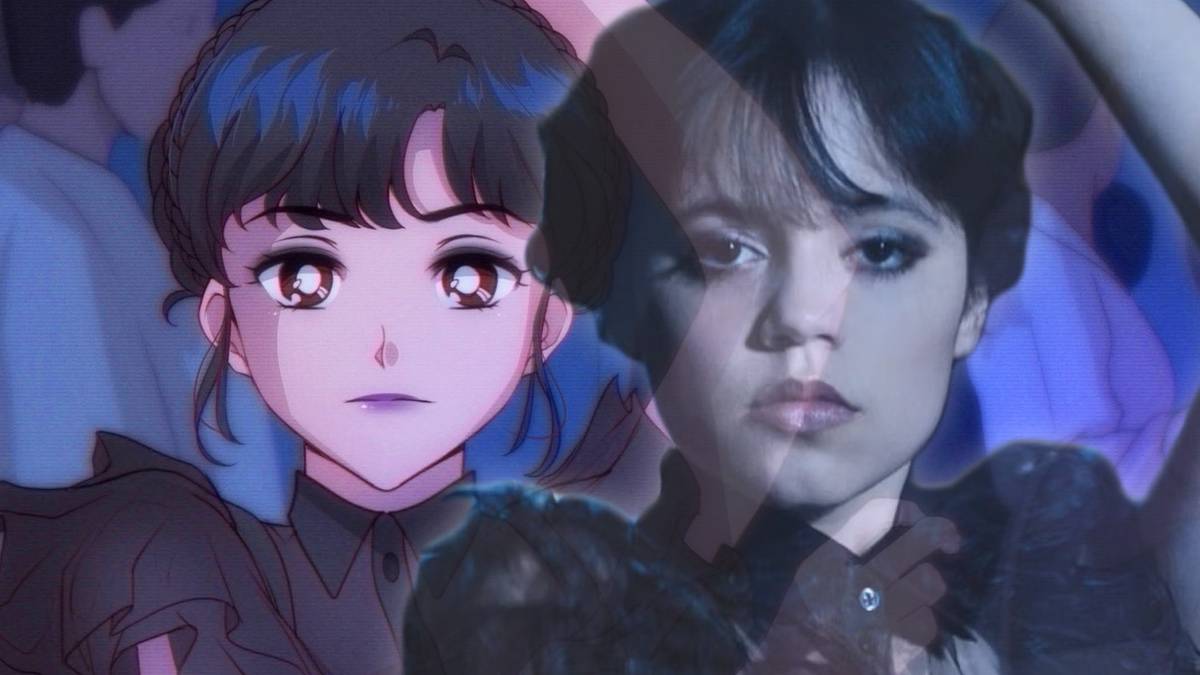 Wednesday Fan Art Turns the Netflix Series Into an Anime