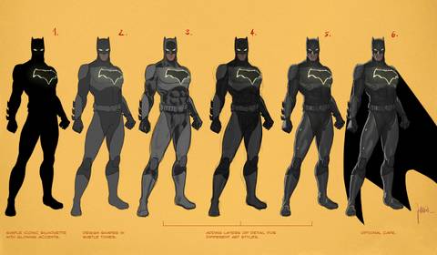 Unused Batman Designs Reveal a Very Different Dark Knight