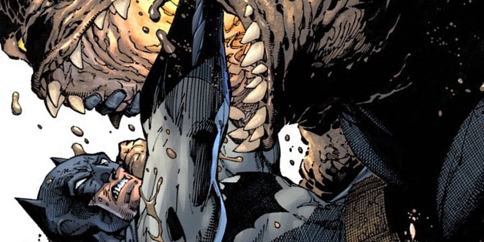 New Jim Lee Art Has Batman Punch a Monstrous Clayface in the Mouth
