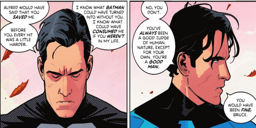 Nightwing and Batman's Relationship Reached a new Level