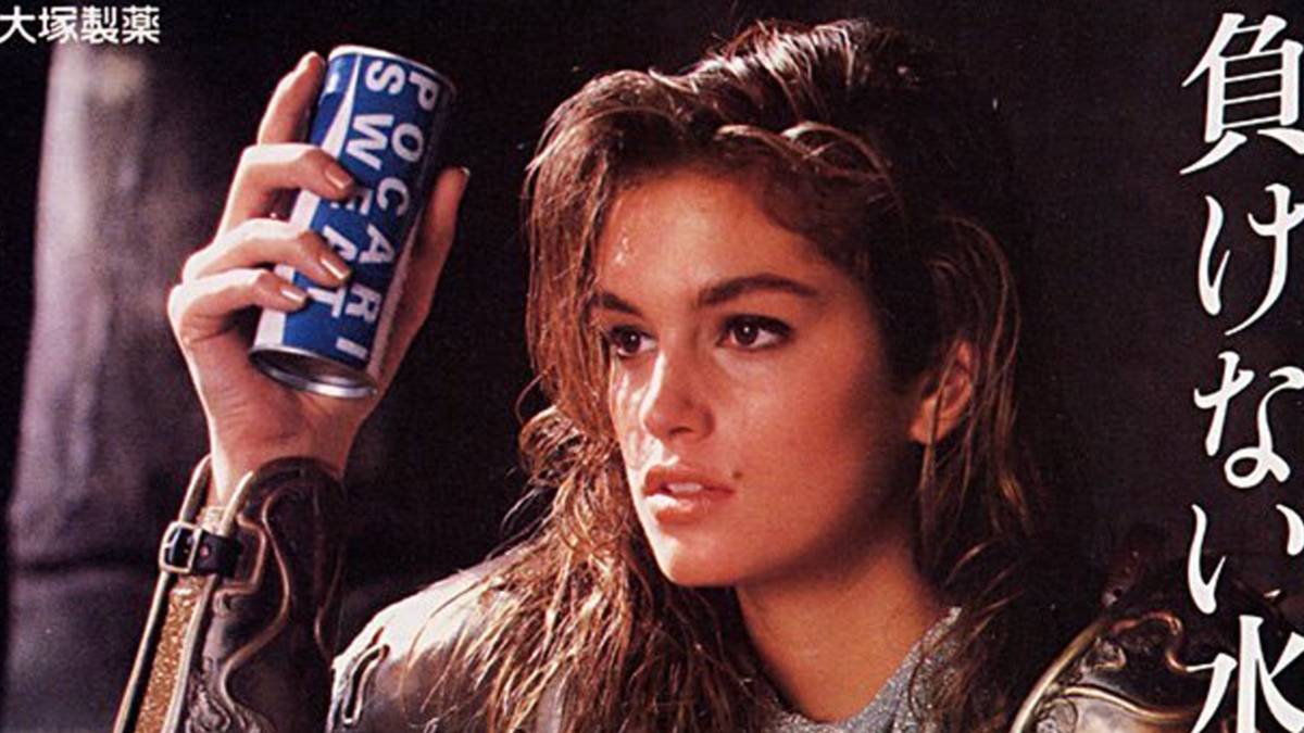 Pocari Sweat Once Cast Cindy Crawford as a Red Sonja-Esque Warrior