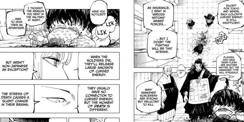 Jujutsu Kaisen 209: Kenjaku Reveals the Horrifying Reason He Pushed ...