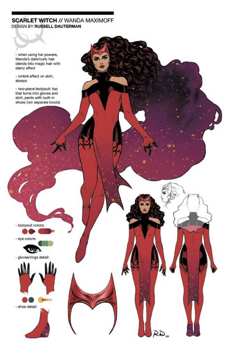 Scarlet Witch Debuts a Stunning New Costume