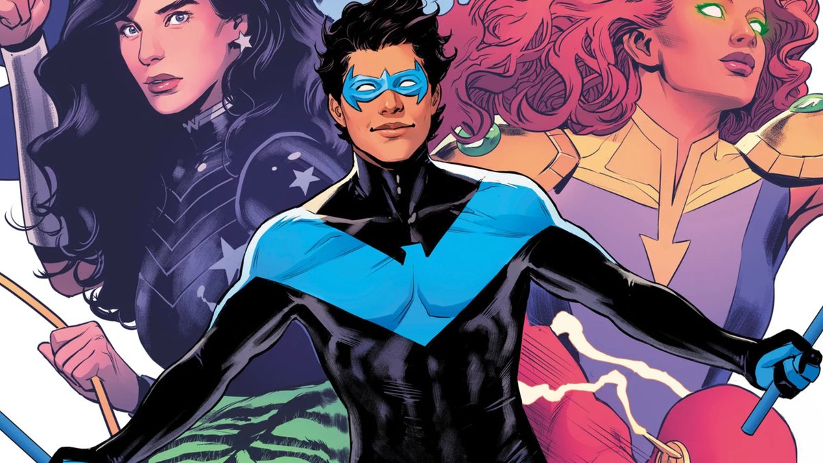Nightwing Turns a Horrible Blüdhaven Landmark Into a Teen Titans HQ