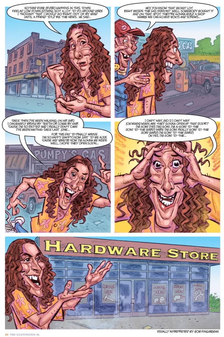 Weird Al Yankovic & Josh Bernstein Dish on Z2's The Illustrated Al