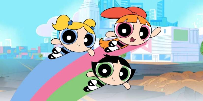 Blossom Flying Powerpuff Girls