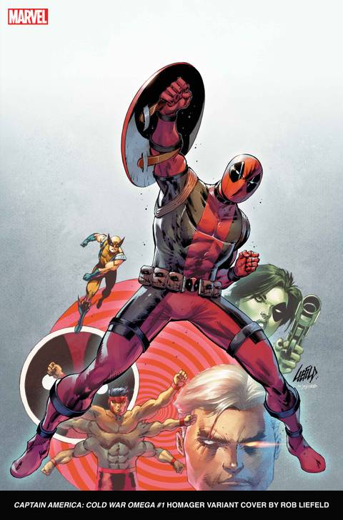 Rob Liefeld Deadpool Variants Homage Frank Miller, Jack Kirby and More