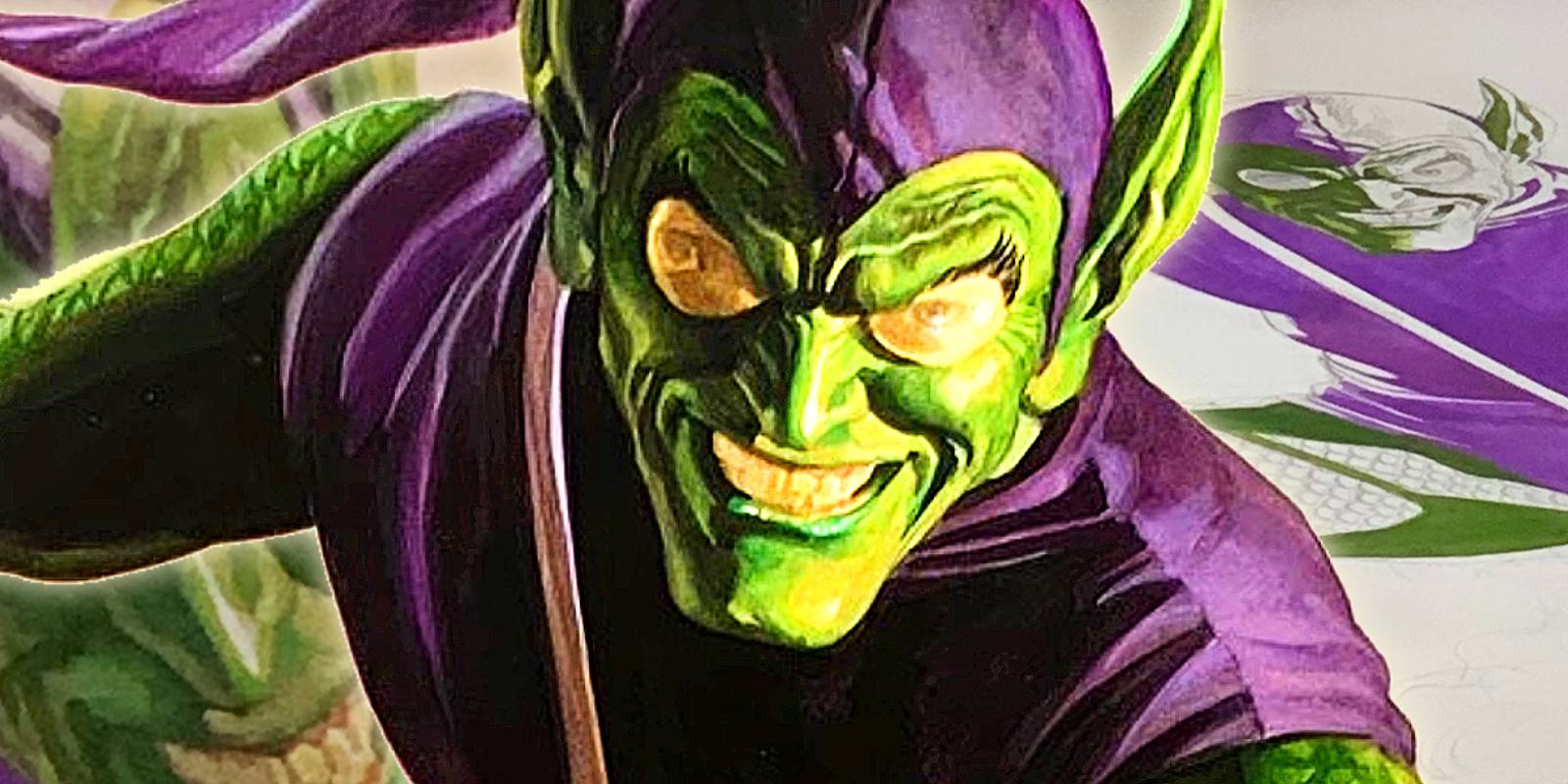 Spider-Man’s Green Goblin Comes Alive in Stunning Alex Ross Artwork