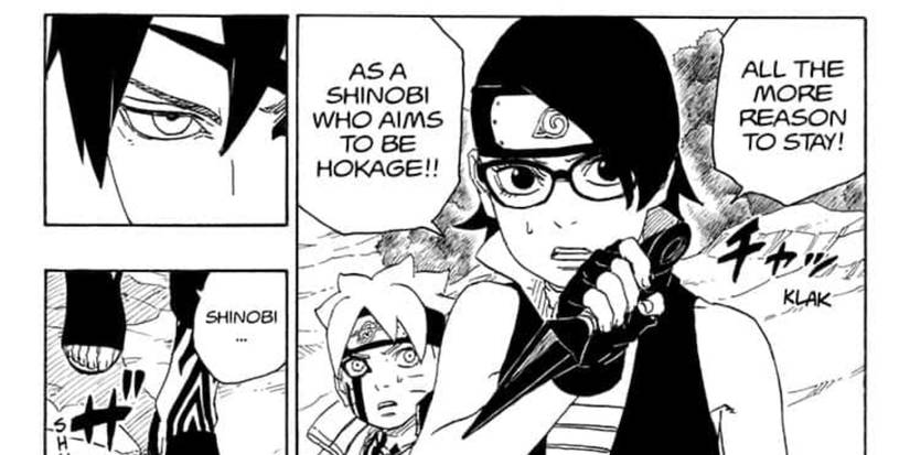 Boruto Finally Gets His Scar - And It Saves Sarada