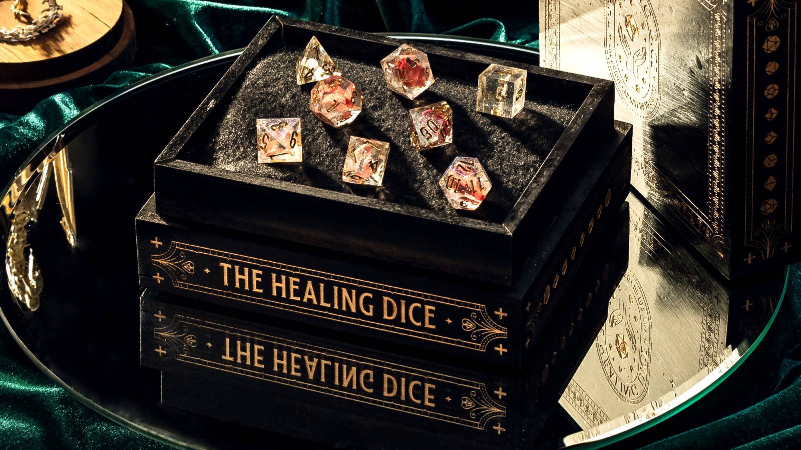This Organ-Filled Polyhedral Dice Set Funds an Important Charity