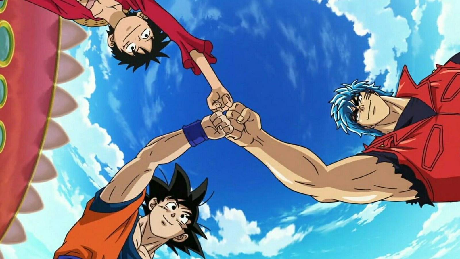 Why the Toriko x One Piece x DBZ Anime Crossover Was Possible