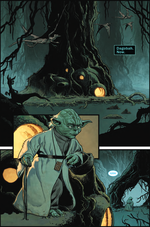 Star Wars Reveals Yoda and Dooku's Earliest Known Lightsaber Duel