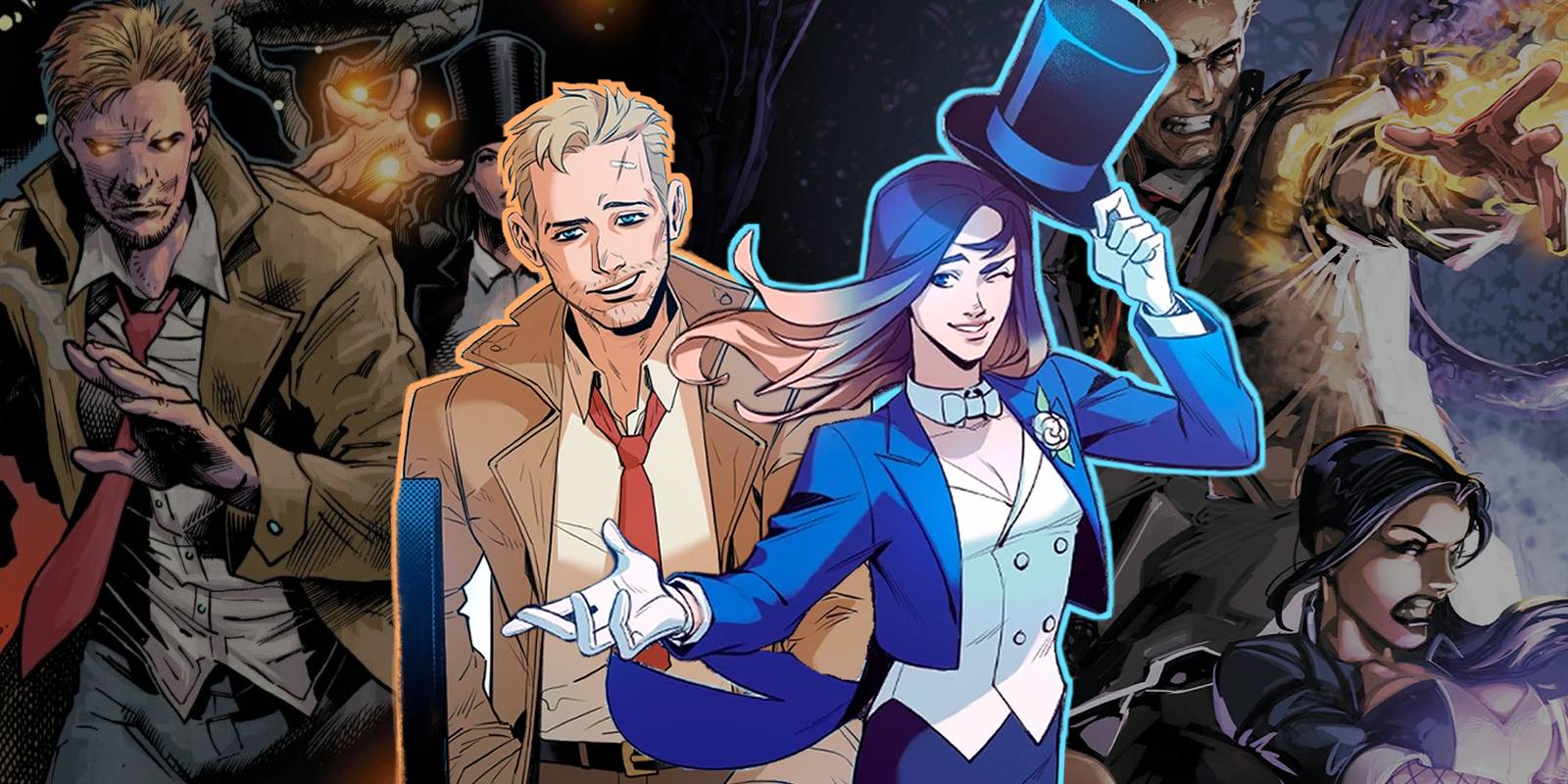 Zatanna and Constantine's Romance is now a Webtoon