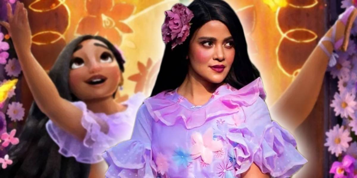 Disney Fan Brings Encanto's Isabela to Life in a Spectacular Floral Cosplay