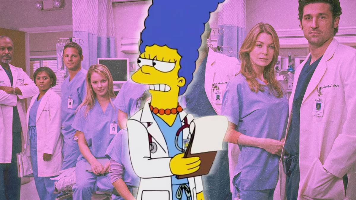 Gray The Simpsons