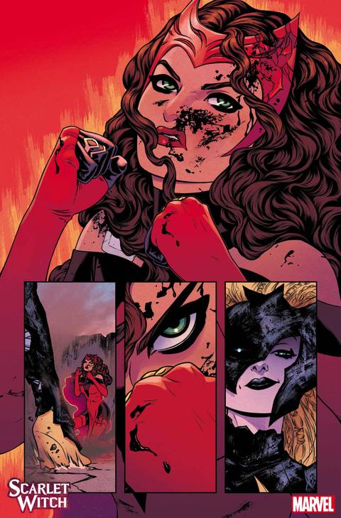 Scarlet Witch Gets Bloody Fighting a New Villain in Stunning Dauterman Art