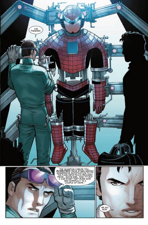 Spider-Man Gets a New, OP Armor Built From Stolen Iron Man Tech