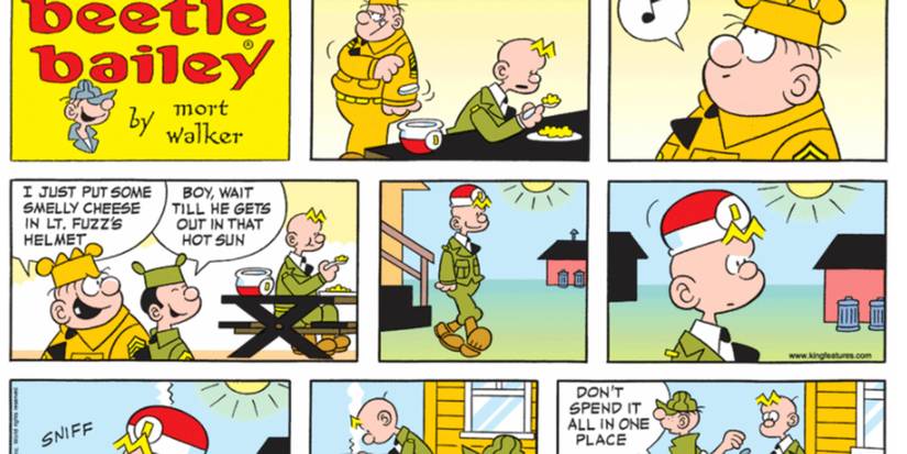 10 Best Beetle Bailey Comic Strip Characters