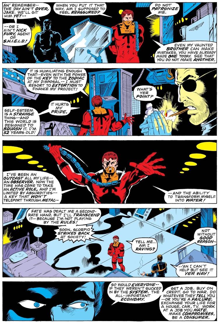 Was Nick Fury's Brother, the Villain Known as Scorpio, Meant to be Gay?