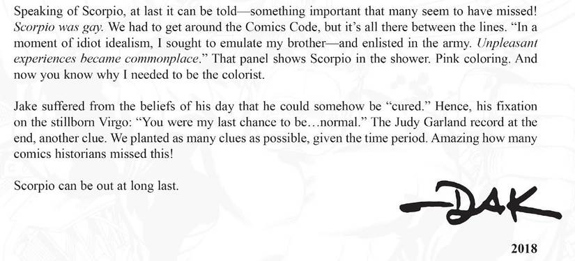 Was Nick Fury's Brother, the Villain Known as Scorpio, Meant to be Gay?