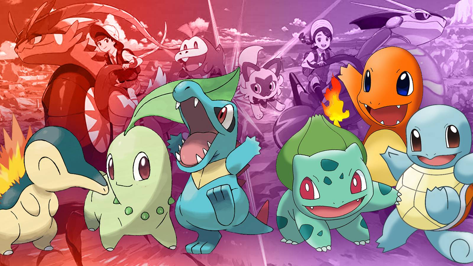 mega kanto starters return