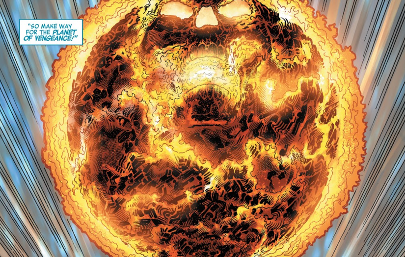 Ghost Rider's New Vehicle Is an Entire Planet