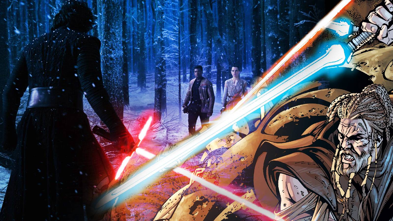 Star Wars' Crossguard Lightsaber Appeared Before The Force Awakens