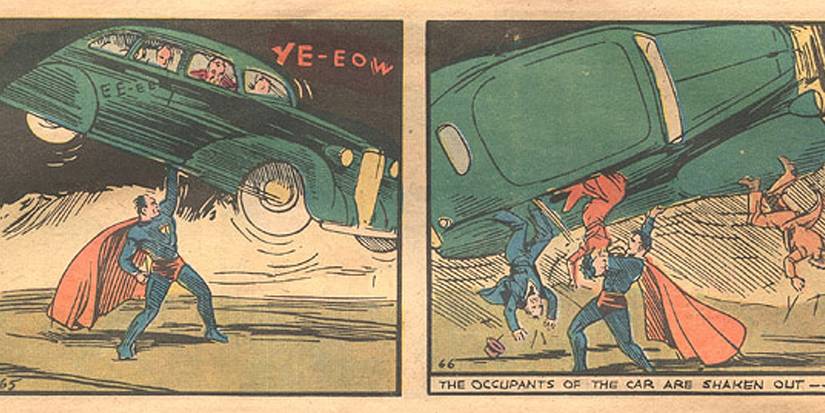 10 Weirdest Details In Early Superman Comics