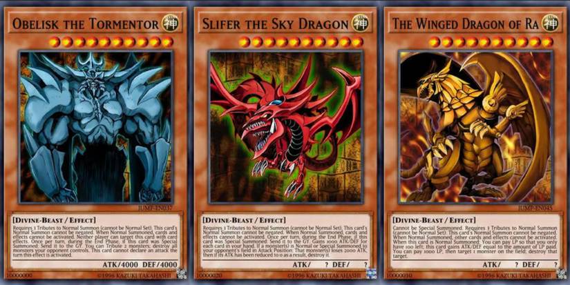 Yu-Gi-Oh!'s Egyptian Gods Are the Most Iconic TCG Cards Ever Printed