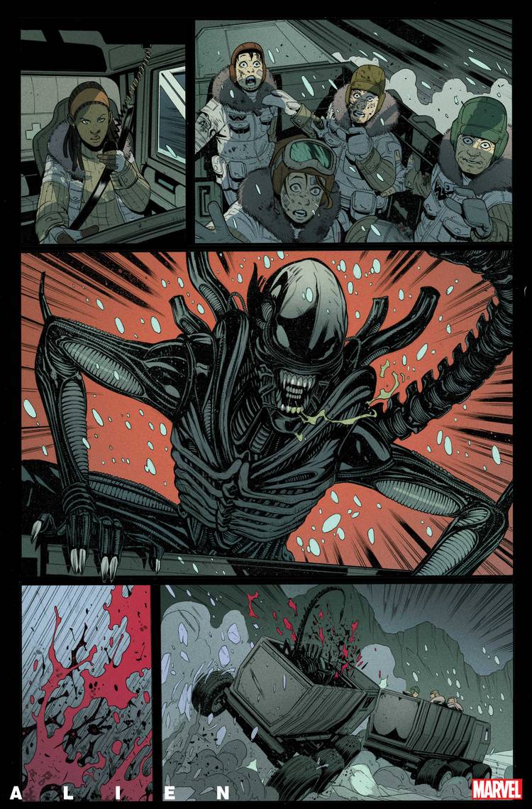 Alien Relaunch Writer Unleashes Xenomorph Terror and Bloodshed