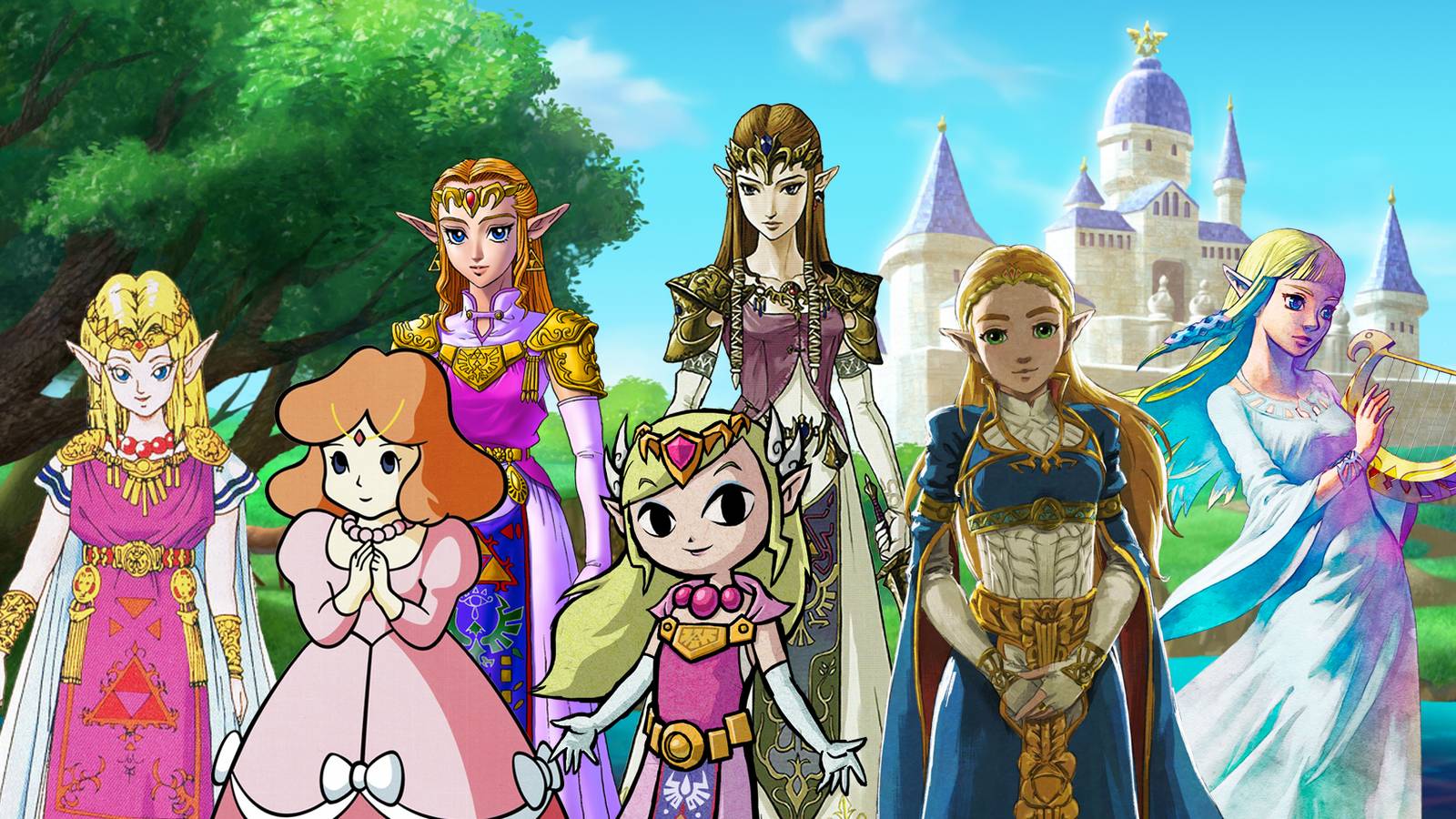 All Versions Of Princess Zelda, Ranked