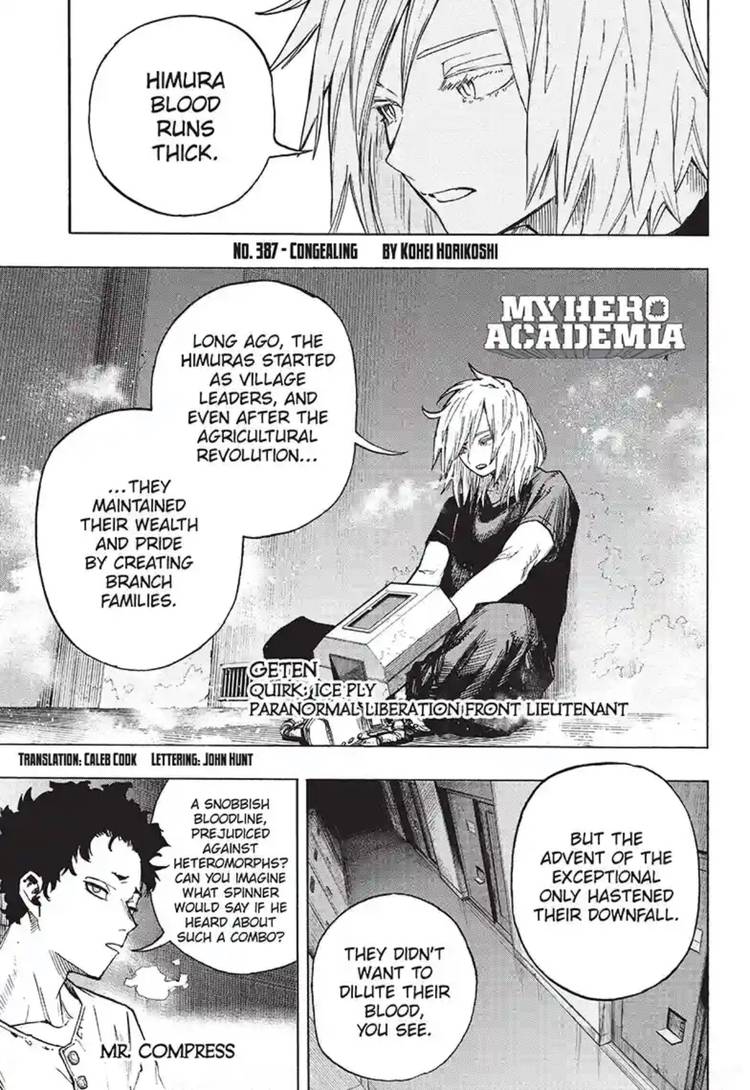 MHA 387 Confirms a Popular Todoroki Fan Theory Is True