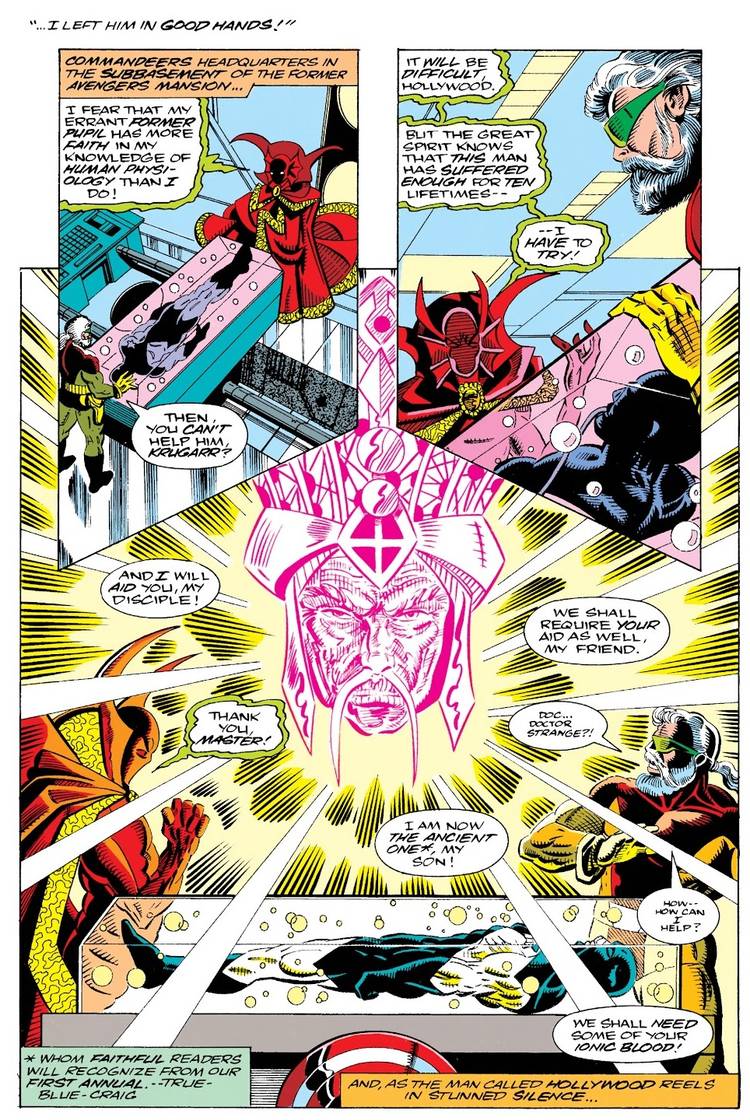 Who is the Sorcerer Supreme in the Guardians of the Galaxy's Future?