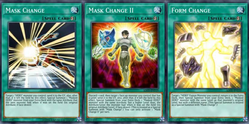 Yu-Gi-Oh!'s Masked HERO Archetype Needs Kamen Rider Support Cards