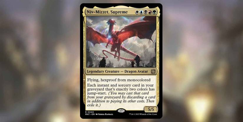 MTG's New Niv-Mizzet, Supreme Card Is Great in Commander