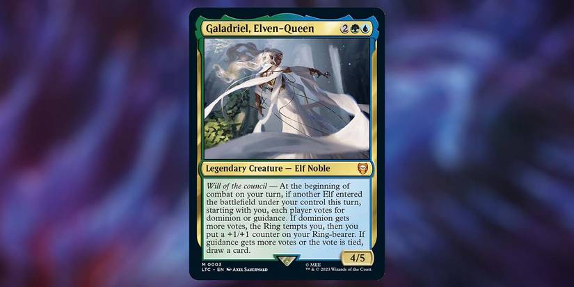 MTG's LotR Galadriel Cards Have Stunning Art But Weak Abilities