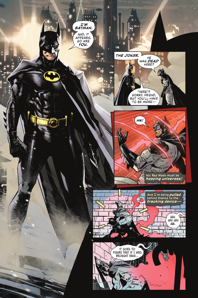 Michael Keaton's Batman Officially Joins DC Comics' Main Continuity