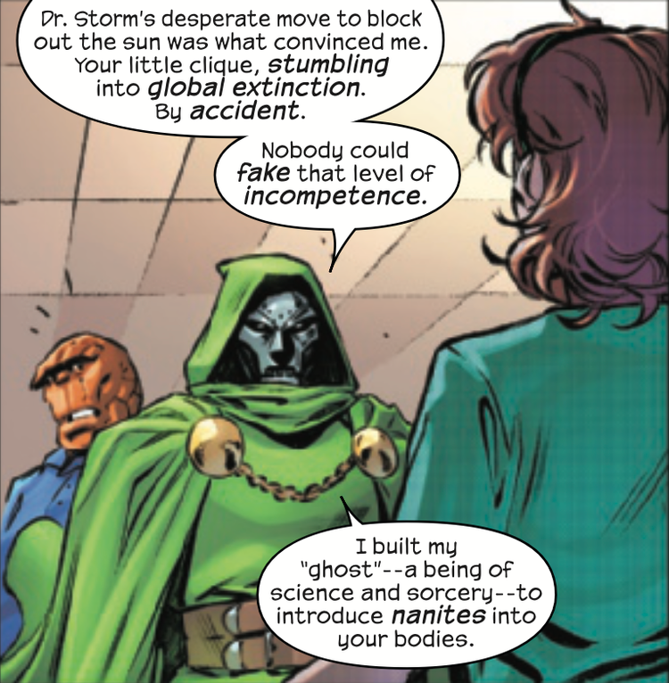 Doctor Doom Adds 'Ghost Creator' to His Villainous Resumé