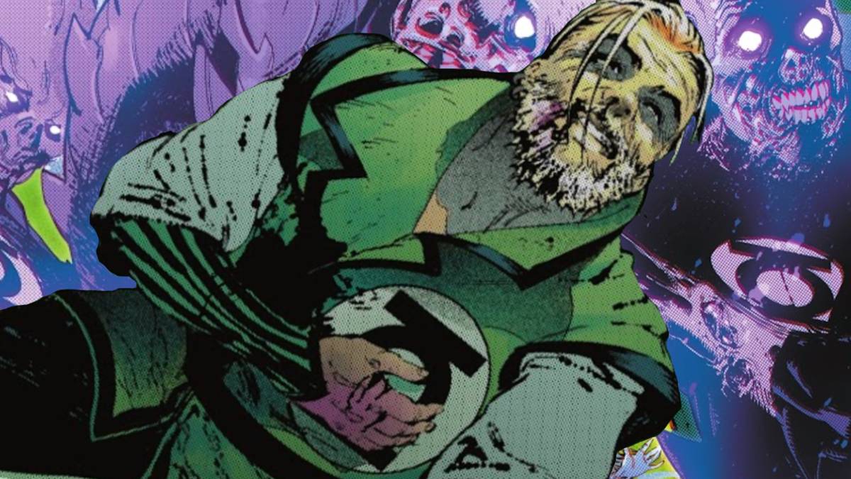 green lantern comic face