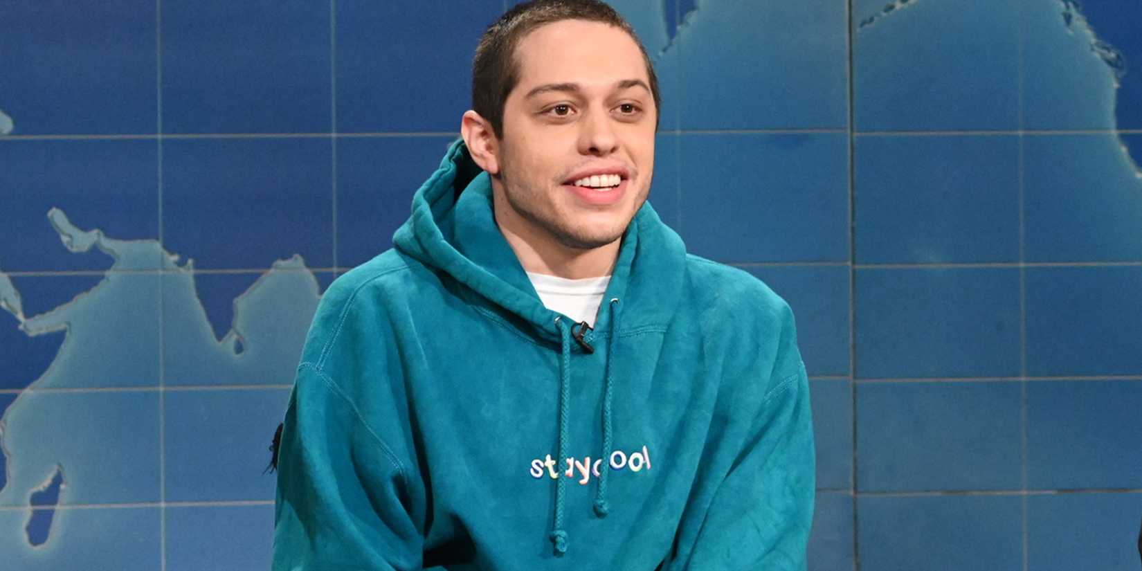 Pete Davidson Makes Saturday Night Live Return With a Jab at Lorne Michaels