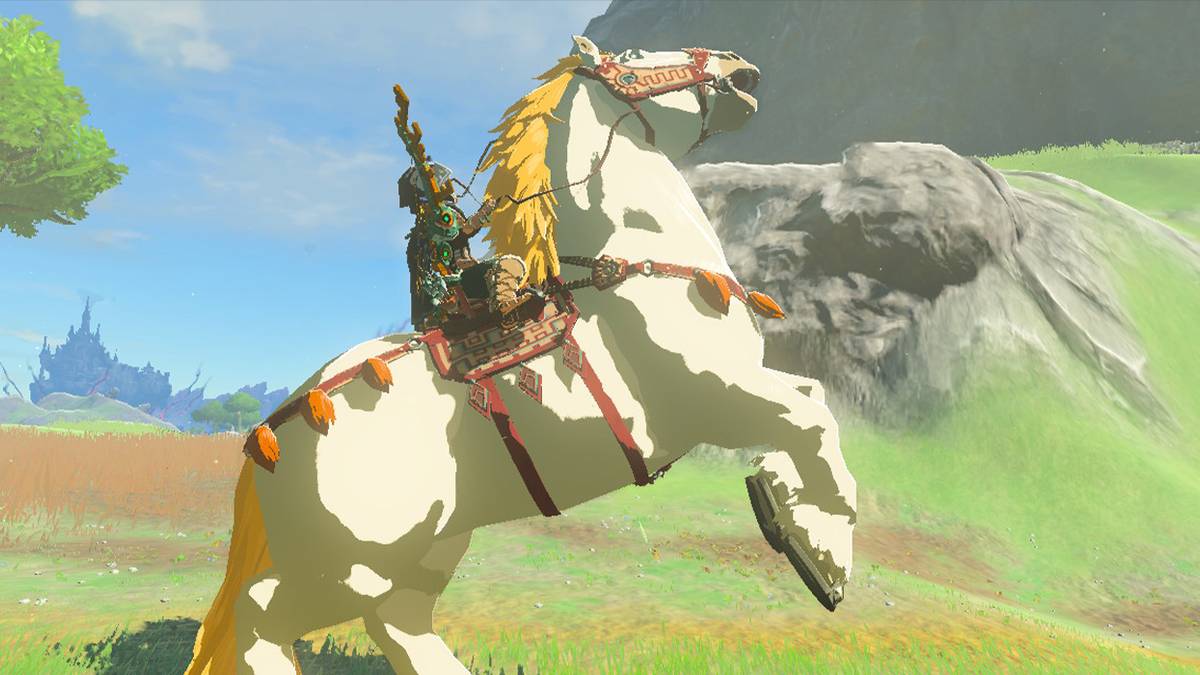Tears of the Kingdom: Giant White Stallion Taming Guide