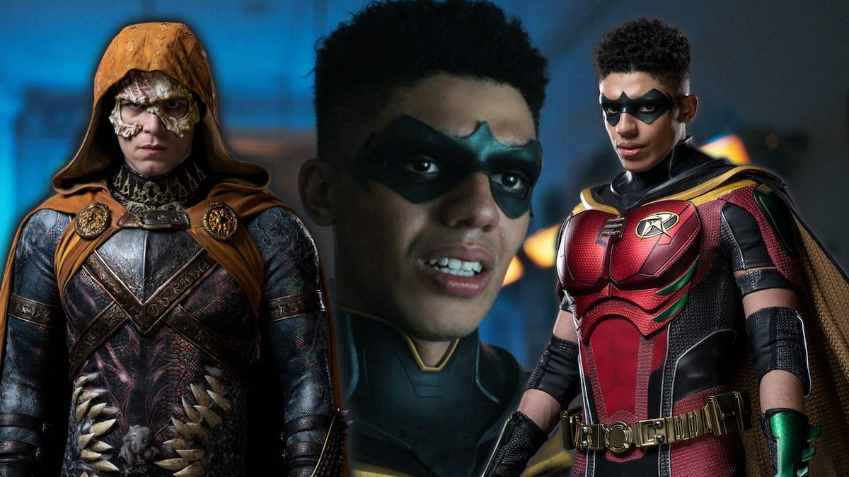 Robin and Brother Blood’s New Suits Finally Debut on Titans