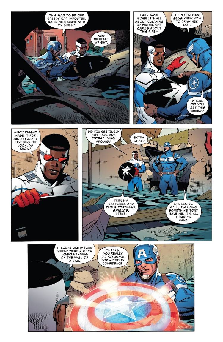 Where Did Sam Wilson Get His Current Shield as Captain America?